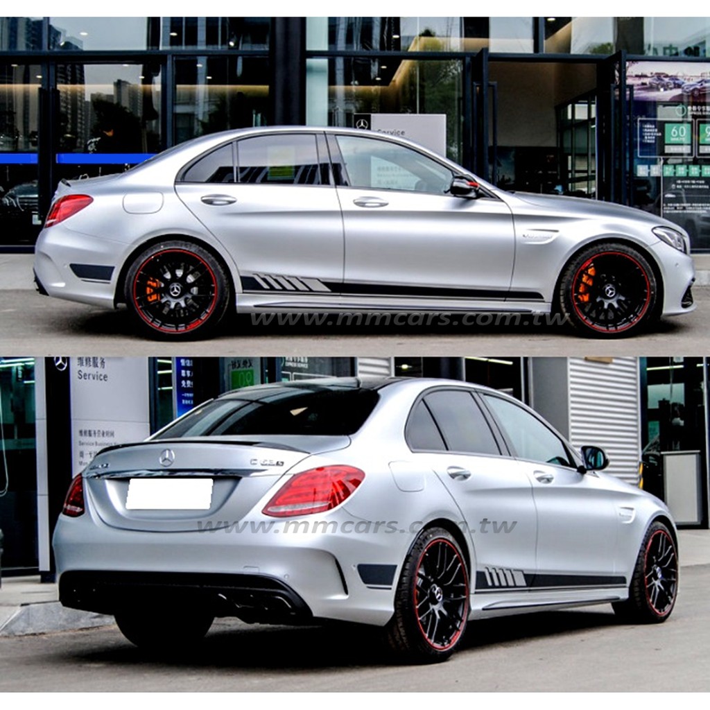 Benz W205 S205 C180 C200 C250 C300 C43 C63 賓士 車貼 側貼 AMG ED1 | 蝦皮購物