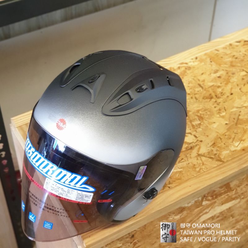 【S236】R5-零週年紀念雙色款 消光黑/銀 雙層鏡片 全台首發 經典之作 3/4安全帽 台灣製造 | 蝦皮購物