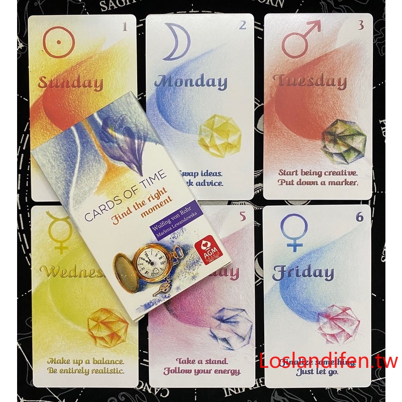 送中文翻譯 時間之卡 時間卡 Cards of Time 英文定制桌游卡牌 | 蝦皮購物
