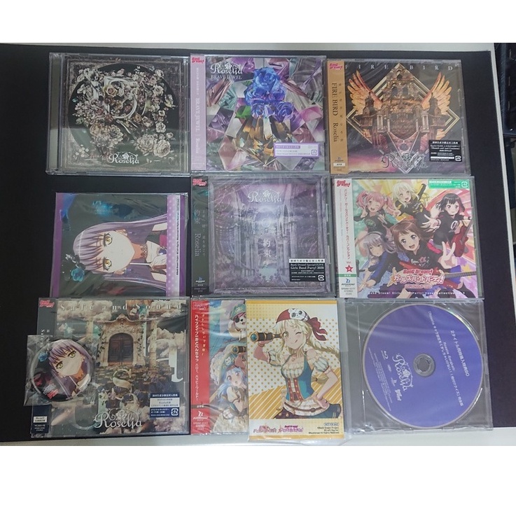 【Bang Dream】Roselia CD 6~10單、Cover專輯vol.2【邦邦】 | 蝦皮購物