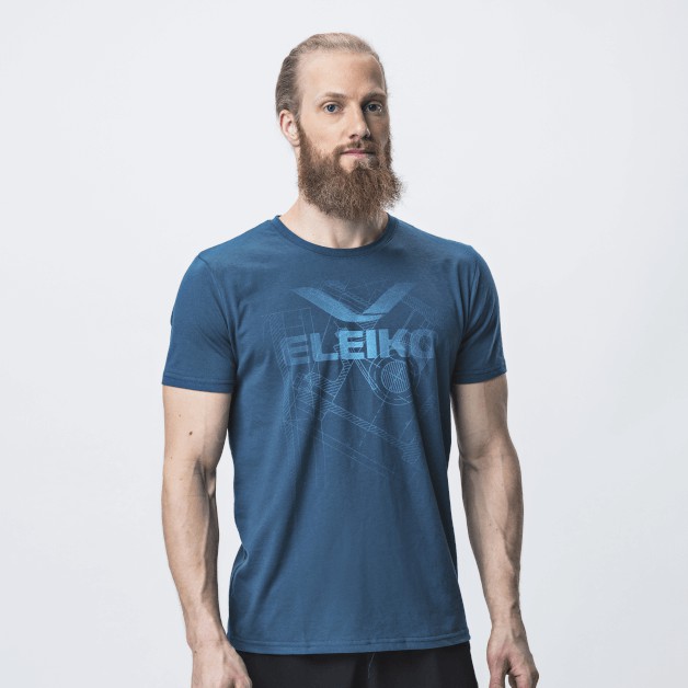 ELEIKO SIGN T-SHIRT G STRONG BLUE (男款藍色)現貨供應 | 蝦皮購物