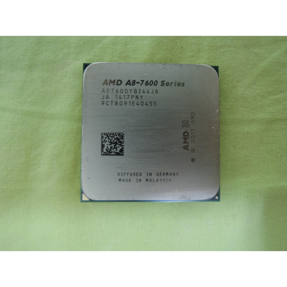 FM2+ AMD A8-7600 四核心 + 內顯 Radeon R7 六核心 CPU 外觀良好 [可加購風扇] | 蝦皮購物