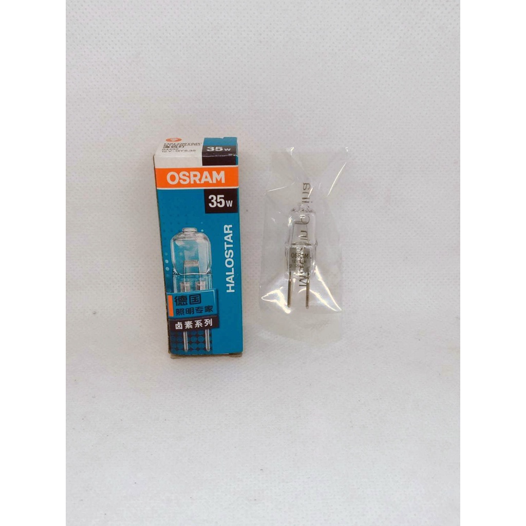 OSRAM 歐司朗 JC 12V 35W GY6.35 鹵素燈泡 64432 鹵素豆泡 重點照明 | 蝦皮購物
