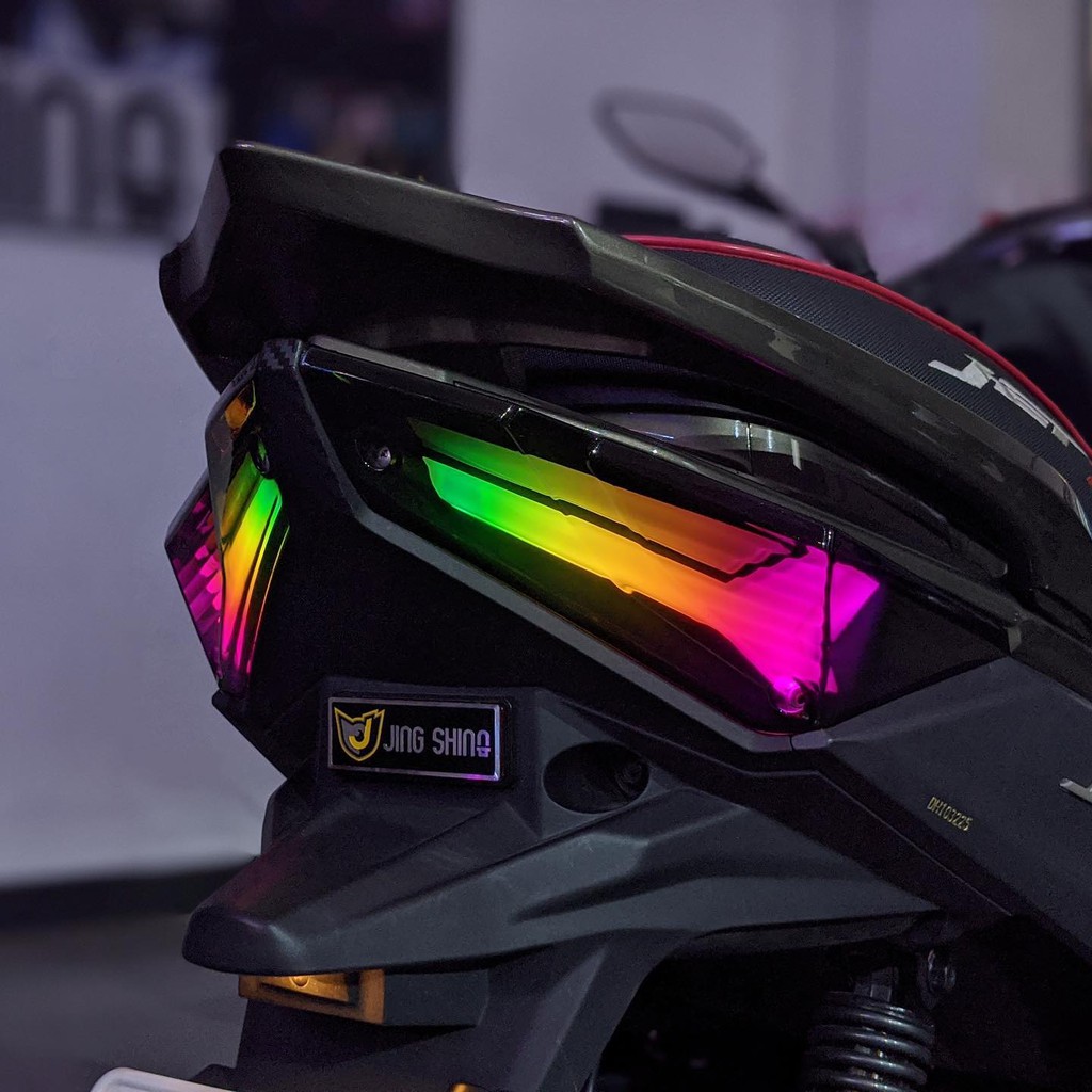 駿翔車業【JX MOTO】金鑫 JETS LP炫彩尾燈 導光尾燈 改裝尾燈 煞車燈 七彩 LED JETSR 序列式 | 蝦皮購物