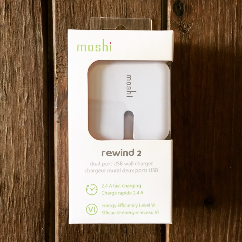 【Moshi】Rewind 2 高效能雙端口電源充電器的價格推薦 - 2025年8月 | 比價比個夠BigGo