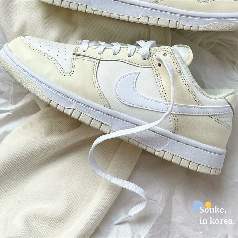 ΝΙΚΕ DUΝΚ LOW Coconut Milk 休閒鞋 椰奶 牛奶 杏色 淡黃 DJ6188-100 | 蝦皮購物