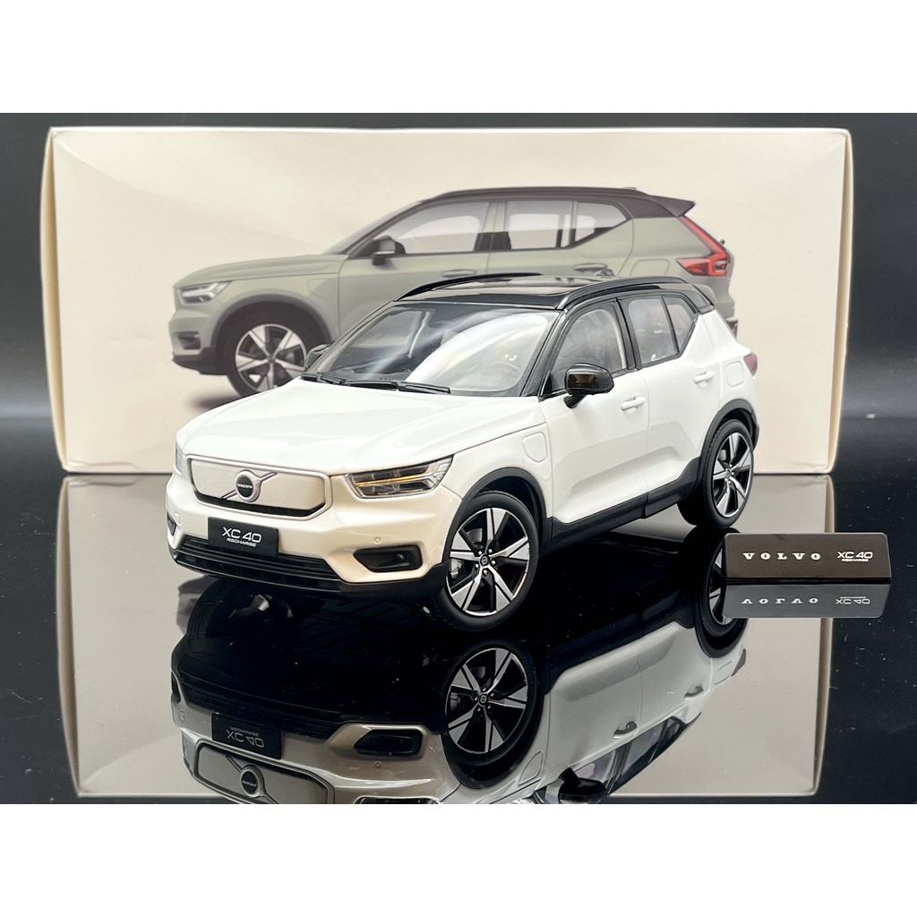 【MASH】現貨瘋狂價 原廠 1/18 Volvo XC40 Recharge 2022 白 | 蝦皮購物