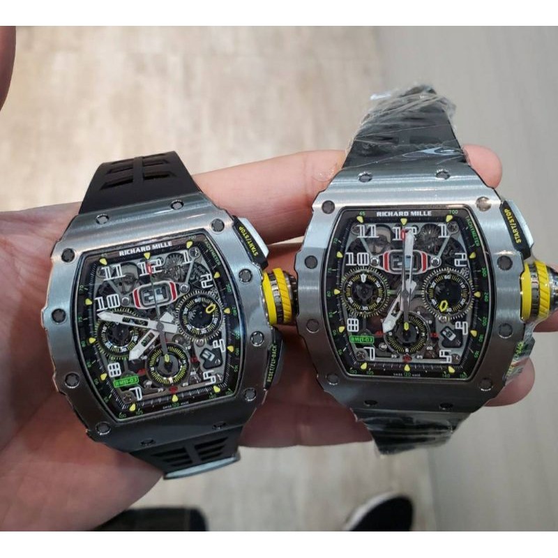 已交流 RM 11-03 鈦合金 理查德•米勒 RICHARD MILLE RM 1103 Ti 飛返計時 年曆顯示 | 蝦皮購物