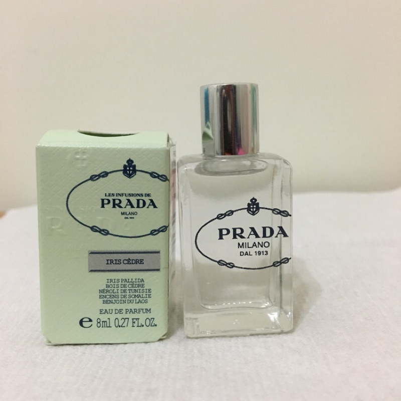 PRADA IRIS CEDRE 鳶尾花 精粹男性淡香精 8ML | 蝦皮購物