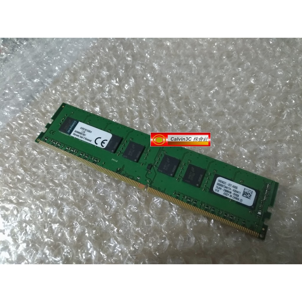 金士頓 Kingston DDR4 2133 4G DDRIII PC4-17000 KVR21N15S8/4 終身保固 | 蝦皮購物