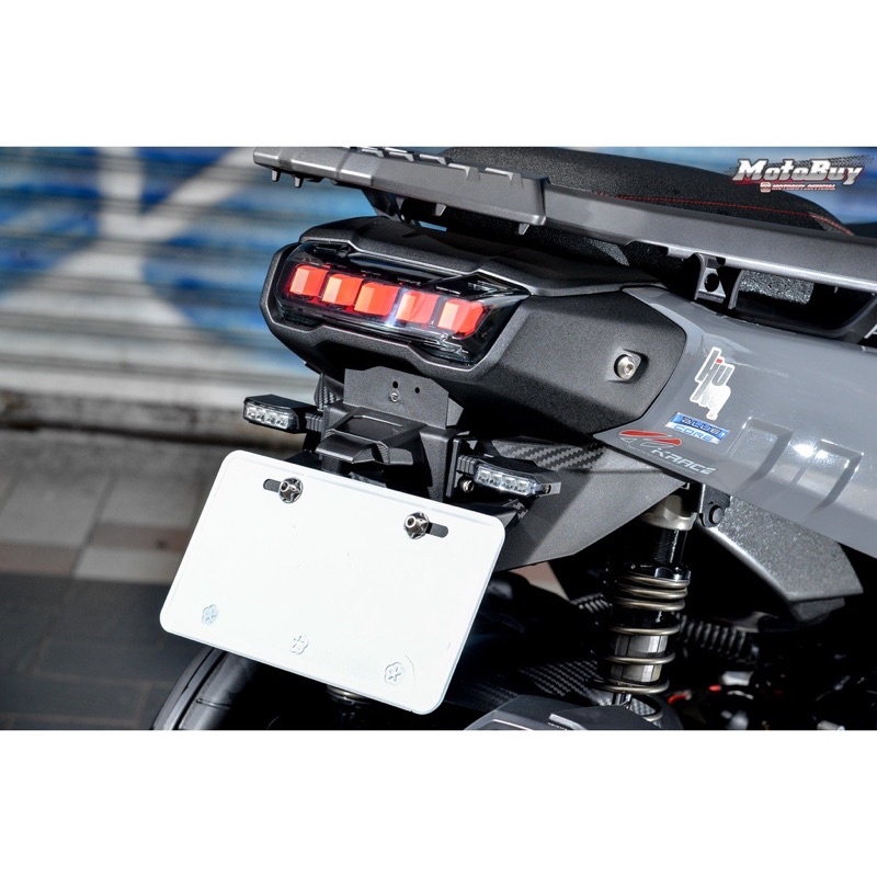 KOSO 水冷BWS 短牌架 短牌照板 後牌版 類重車GP樣式 車牌上移 卡夢壓紋 牌架 翹牌 七期 BWS | 蝦皮購物