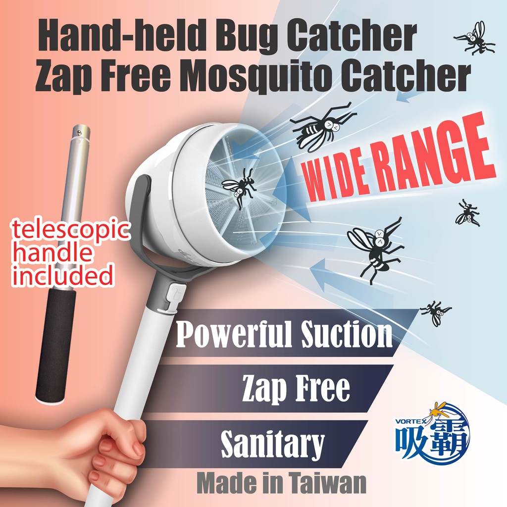 Vortex; Bug Vacuum; hand-held Mosquito Catcher; best zapper | 蝦皮購物