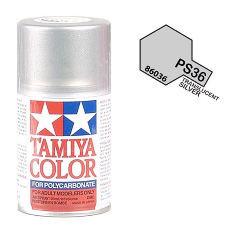 TAMIYA 田宮 噴漆 PS36 PS-36 半透亮銀 | 蝦皮購物