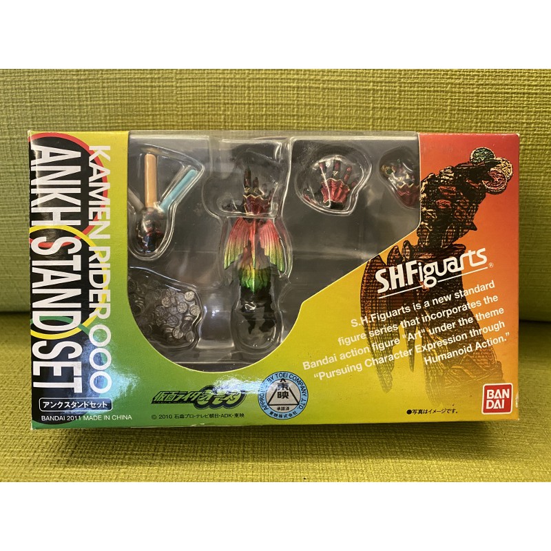 初版 SHF S.H.F. 假面騎士 OOO Ankh Stand Set 安酷 附支架 | 蝦皮購物