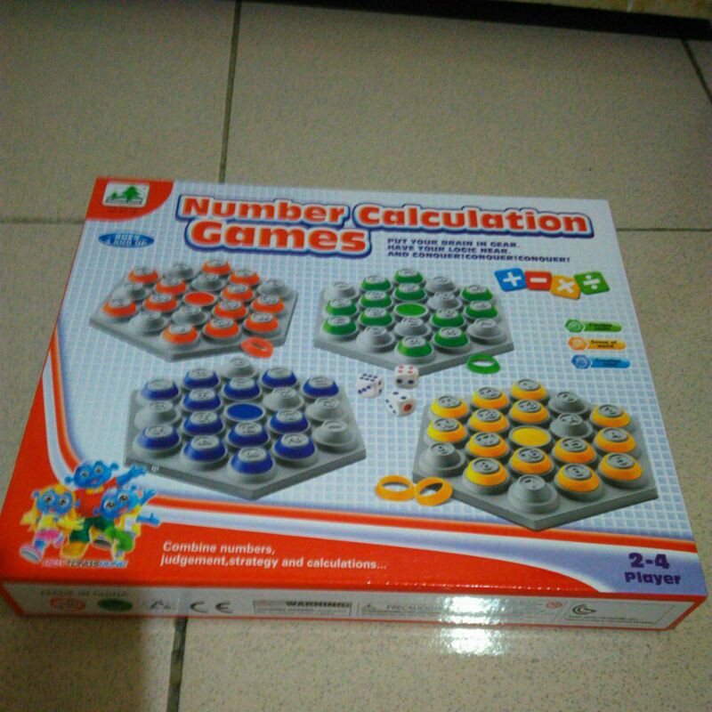 number calculation Games 數學計算遊戲 | 蝦皮購物