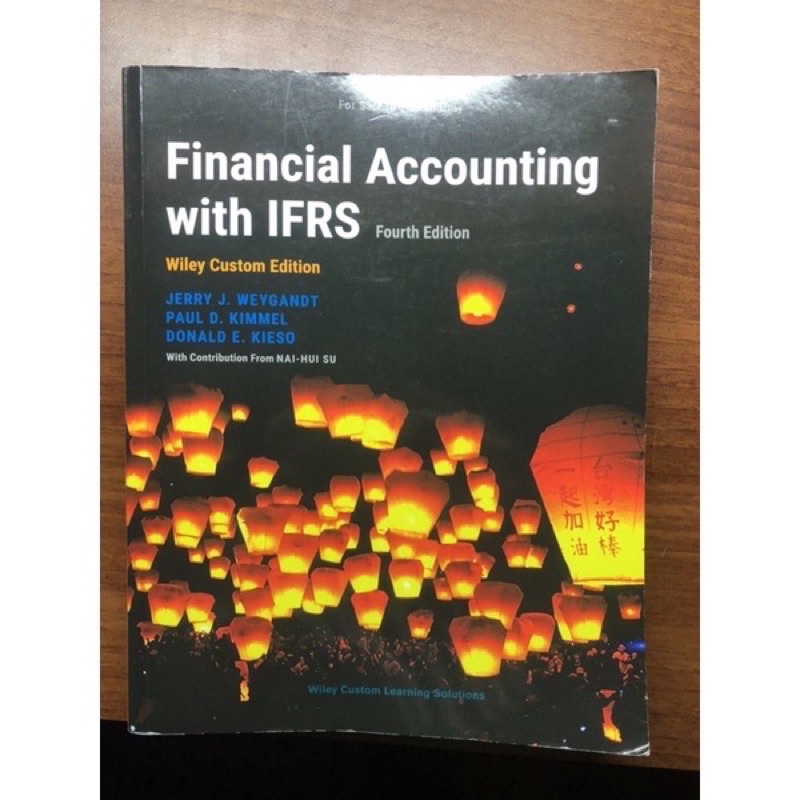 Financial Accounting With Ifrs Wiley Custom Edition的價格推薦 - 2023年4月| 比價比個夠BigGo