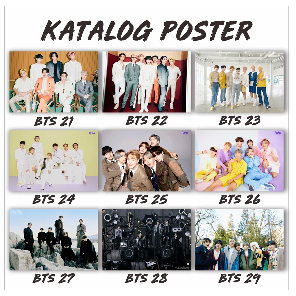 Kpop BTS Jungkook V Taehyung Jin Jimin Suga RapMon J hope Ho | 蝦皮購物