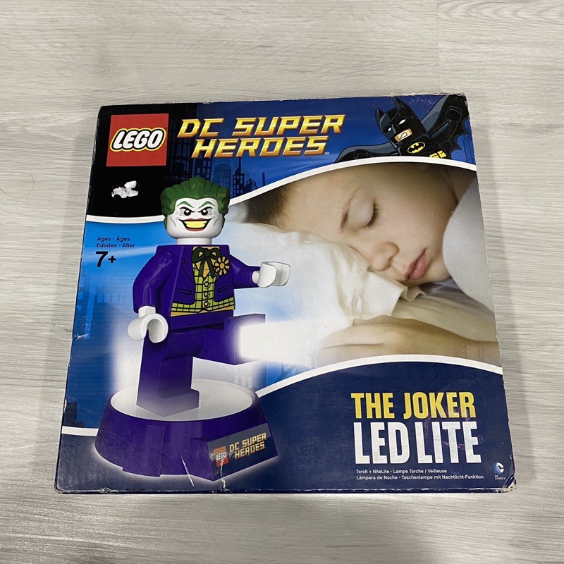 LEGO 全新 現貨 小丑 DC The Joker LED LITE 夜燈 造型檯燈 絕版品 | 蝦皮購物