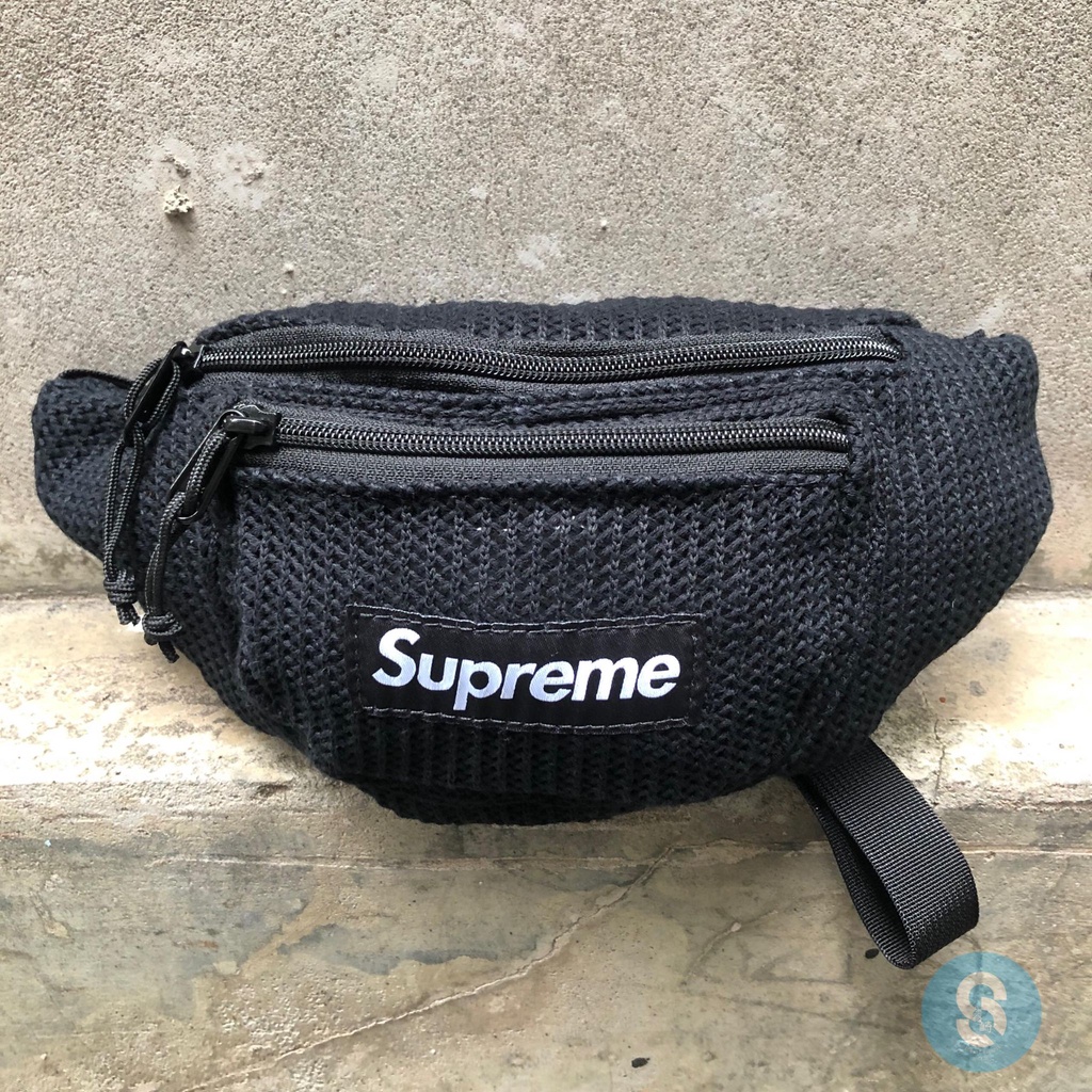 2021SS Supreme String Waist Bag 編織腰包 腰包 包包 跨包 編織 民俗風 | 蝦皮購物