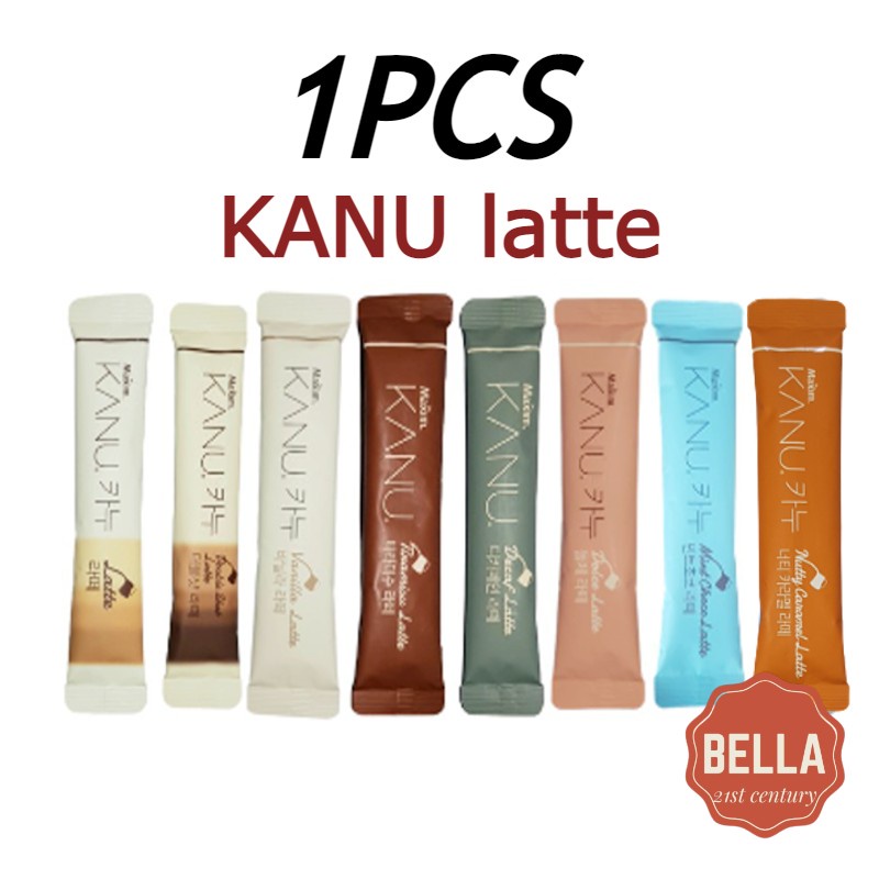 Korea 1P [Maxim] Kanu Coffee 韓國咖啡 拿鐵咖啡系列 | 蝦皮購物