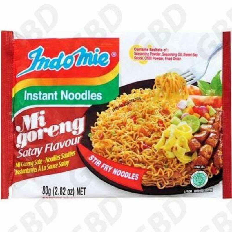 Indomie goreng sate | BeeCost