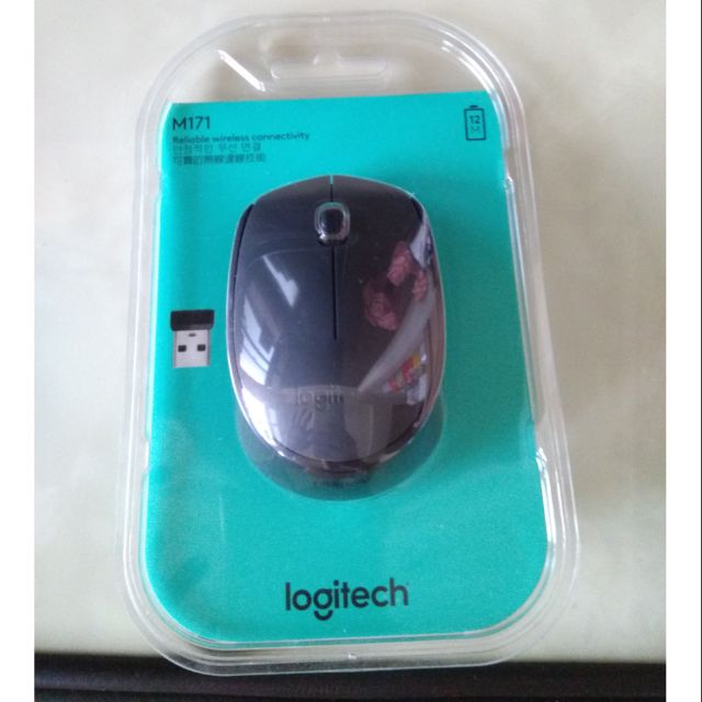 【現貨&全新品】羅技Logitech 無線滑鼠M171 | 蝦皮購物