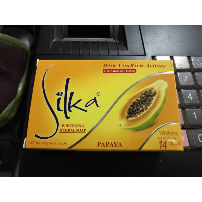 Silka herbal soap papaya 135g | 蝦皮購物