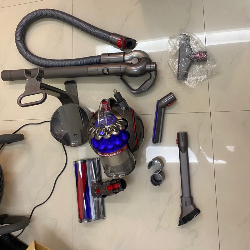 Dyson 戴森 V4 digital Fluffy+ CY29 圓筒式吸塵器 (藍) 五年保固 恆隆行 | 蝦皮購物