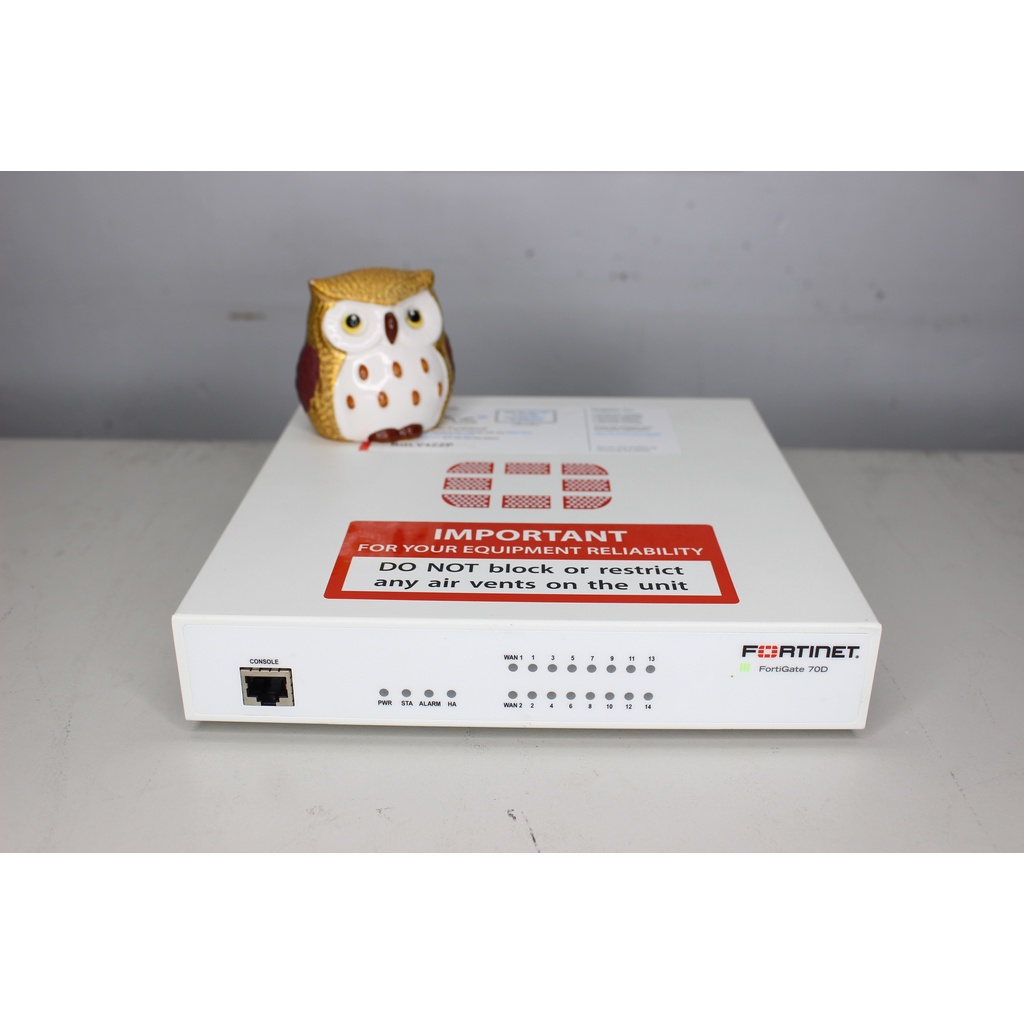 Fortinet Fortigate FG-70D UTM FIREWALL | 蝦皮購物