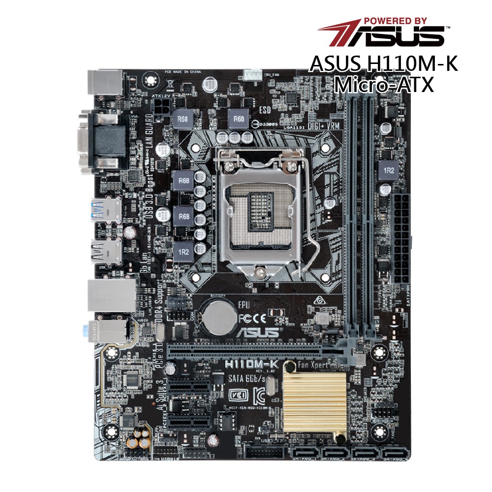 華碩 h110m的價格推薦 - 2025年9月 | 比價比個夠BigGo