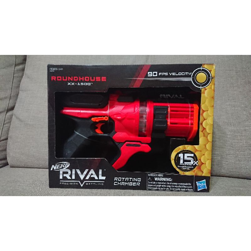 Nerf Rival Roundhouse 球槍 左輪 XX-1500 | 蝦皮購物