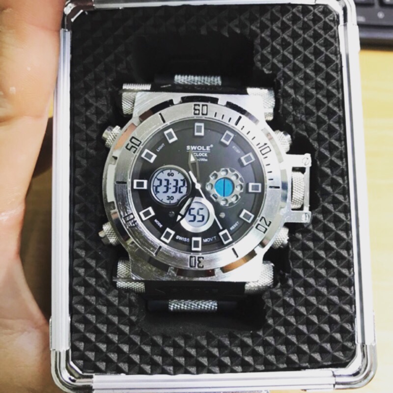 Swole Oclock CRONOS V4銀黑 50mm 健身適合 外國購入 | 蝦皮購物