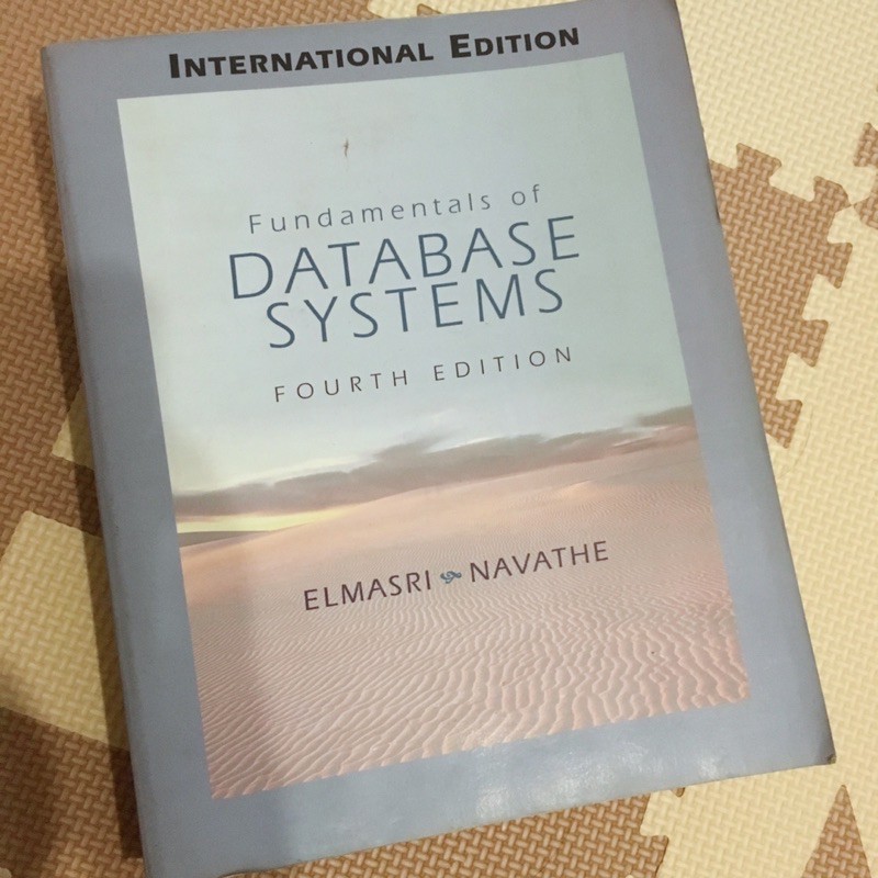 Fundamentals of Database systems Elmasri & navathe | 蝦皮購物