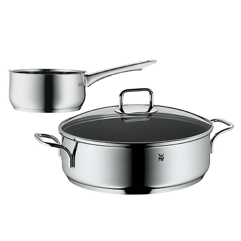 【德國WMF】PROFI SELECT 雙耳淺燉鍋28CM+DIADEM PLUS 單手鍋16CM | 蝦皮購物
