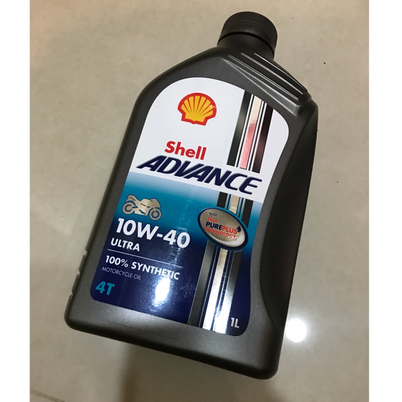 SHELL ADVANCE ULTRA 4T 10W40 全合成機車機油 | 蝦皮購物