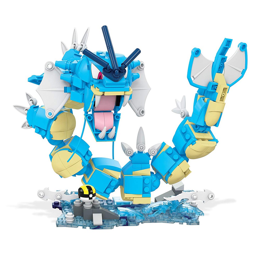 Mega Construx─ Pokemon Gyarados 暴鯉龍 寶可夢 樂高相容 積木玩具 美高 | 蝦皮購物
