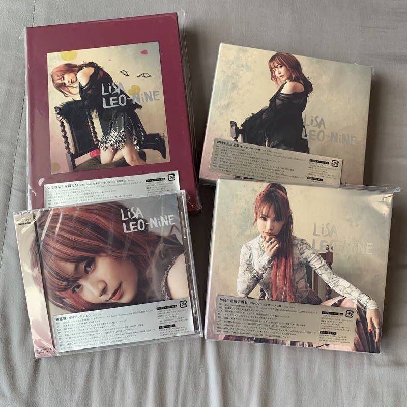 【現貨】LiSA LEO-NiNE 完全數量生産限定盤 初回生産限定盤 通常盤 | 蝦皮購物
