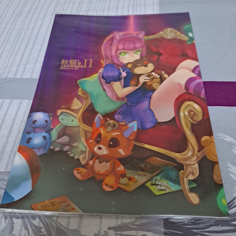 英雄聯盟 Lol 秋貓個人畫冊 同人本 二手 現貨 蝦皮購物