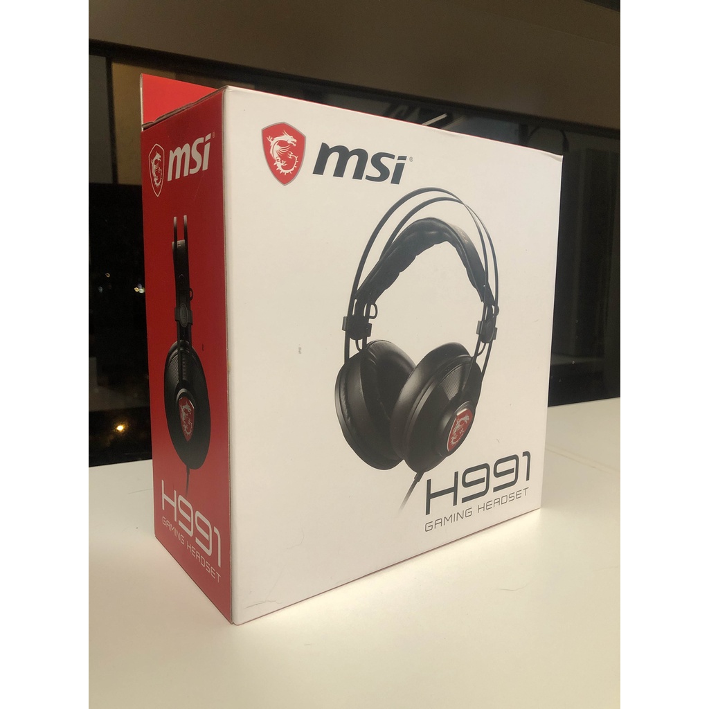 全新 微星 MSI H991電競耳機 | 蝦皮購物