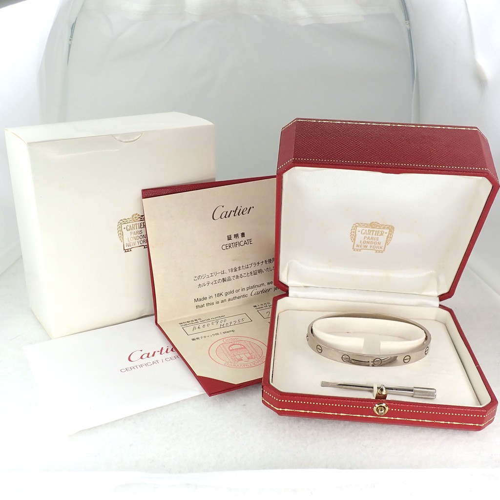 Second hand love bracelet store