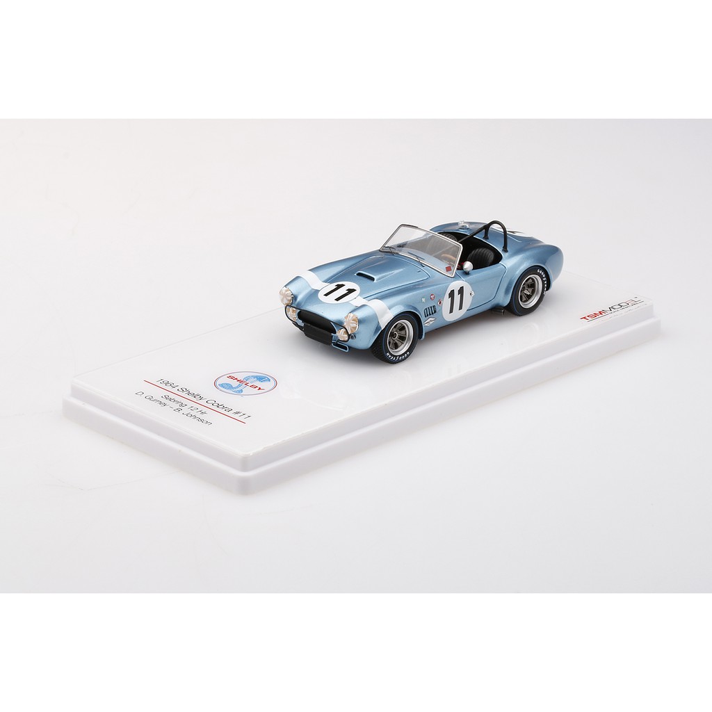 【名車館】TSM TSM430348 Shelby Cobra #11 1964 Sebring 12 Hrs.1/43 | 蝦皮購物