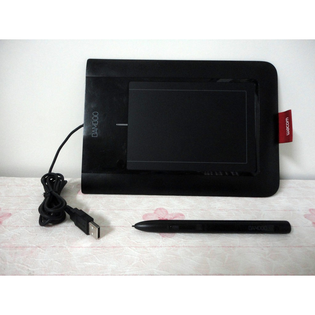 WACOM Bamboo Pen CTL-460 繪圖板 手寫板 數位板 Small 黑色 | 蝦皮購物