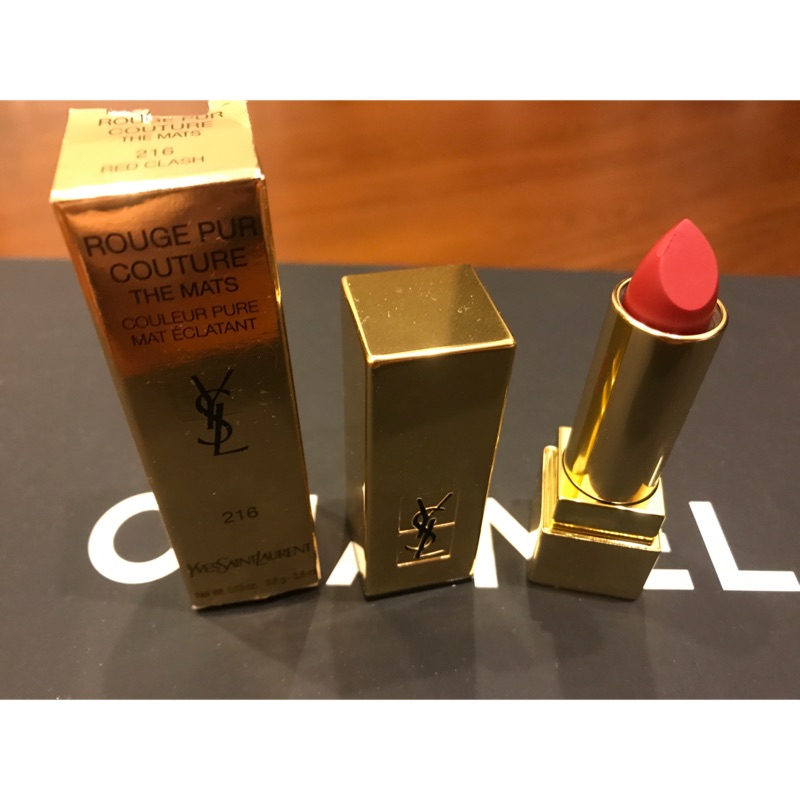 YSL口紅216 YSL216 YSL口紅 YSL啞光口紅 ysl216 RED CLASH 正紅色 | 蝦皮購物