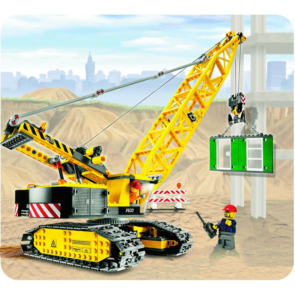 LEGO 7632 Crawler Crane 城市系列 履帶起重機 二手 已絕版 | 蝦皮購物
