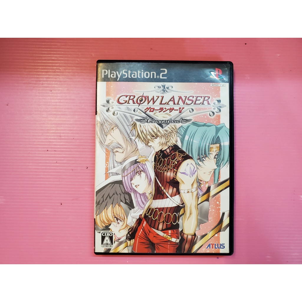 ク 正妹 美女 帥哥 出清價 網路最便宜 稀有 SONY PS2 2手原廠遊戲片 光明騎士 5 Growlanser | 蝦皮購物