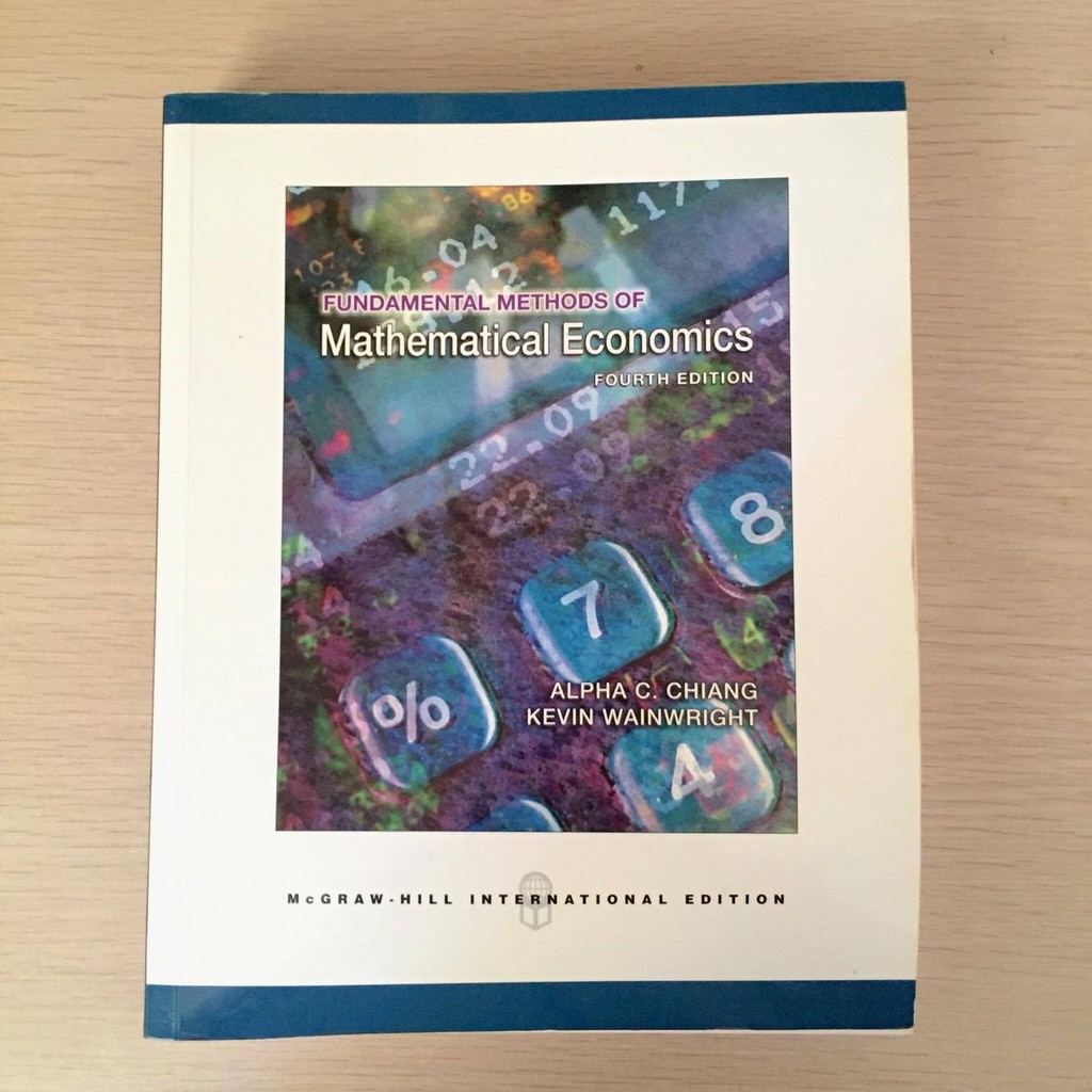 [經濟數學]Fundamental Methods of Mathematical Economics, 4/e - Alpha C ...