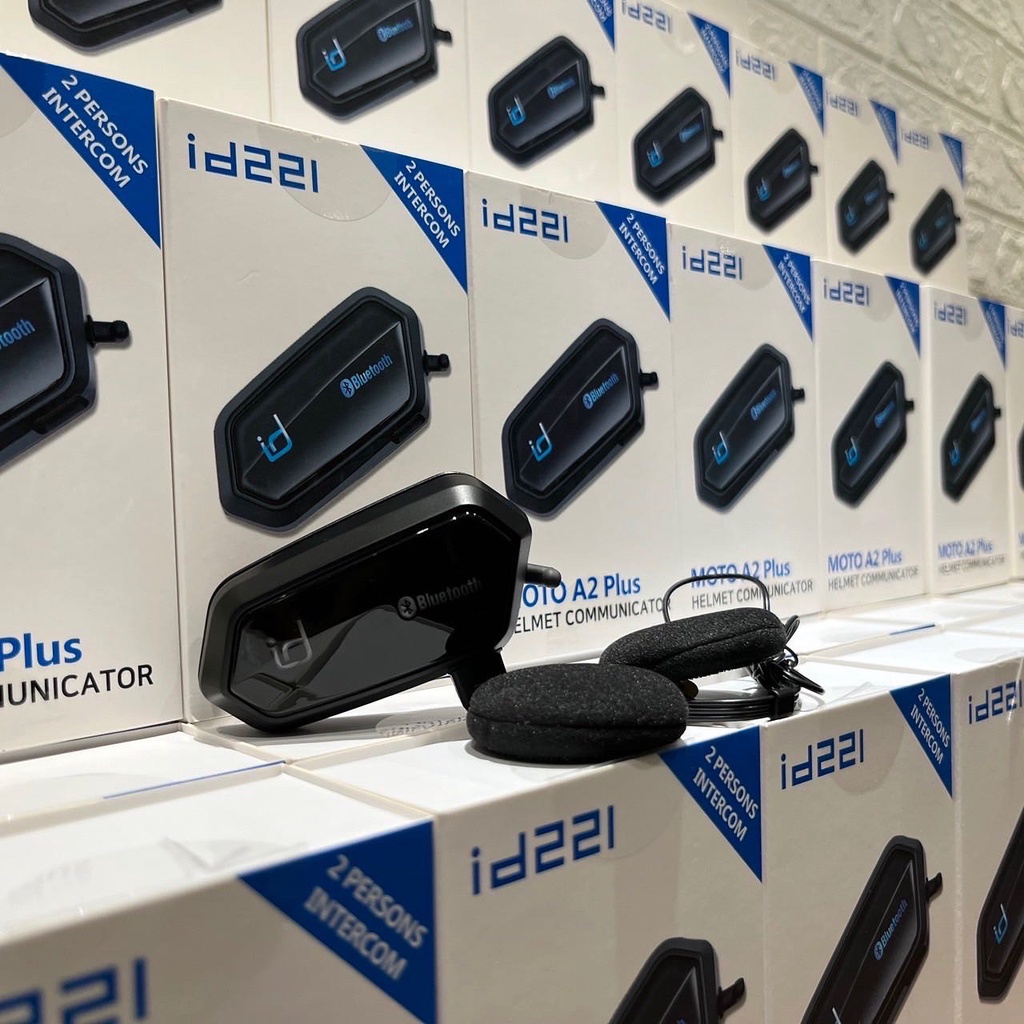 『新兄弟帽店』實體店面 免運 id221 MOTO A2 PLUS 安全帽藍芽耳機 抗噪高電量 高CP | 蝦皮購物