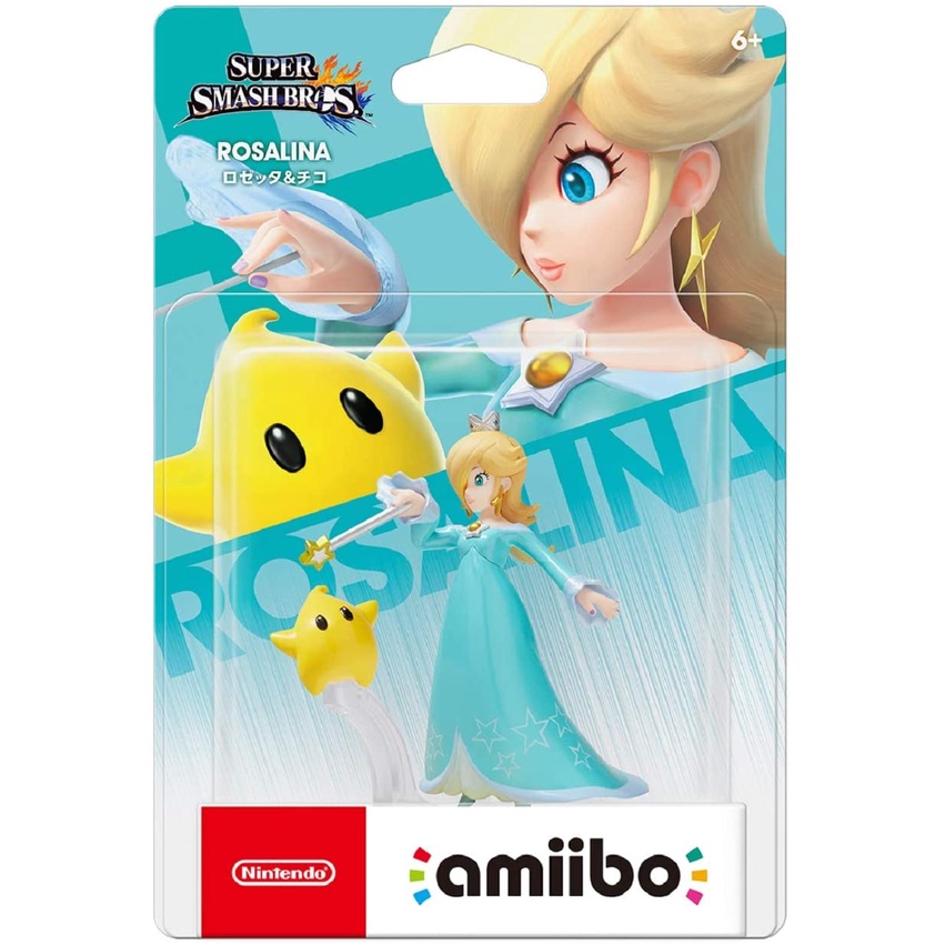 (全新現貨絕版品)NS amiibo Rosalina 羅潔塔 超級粉碎兄弟 任天堂明星大亂鬥 | 蝦皮購物