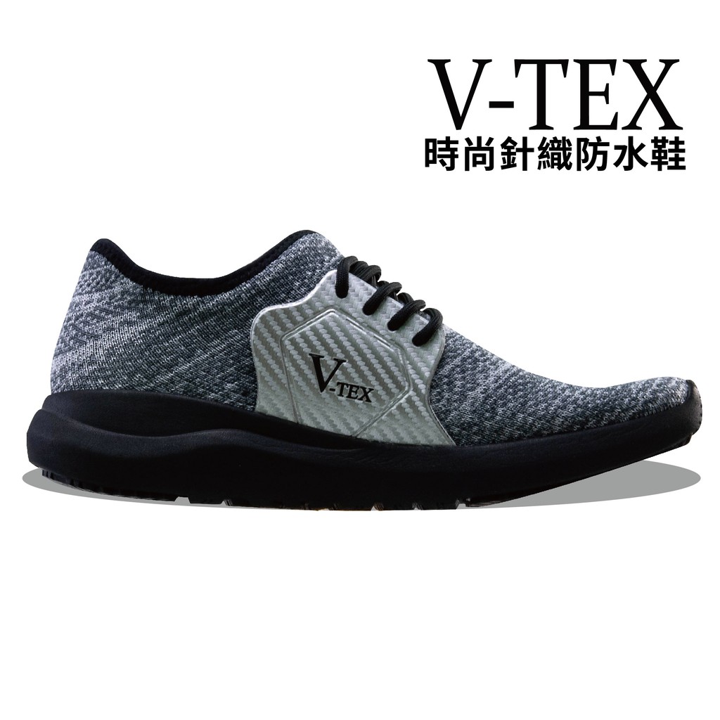 【V-TEX】時尚針織耐水鞋/防水鞋 地表最強耐水透濕鞋 - 慢跑鞋 - 灰武士(男) | 蝦皮購物