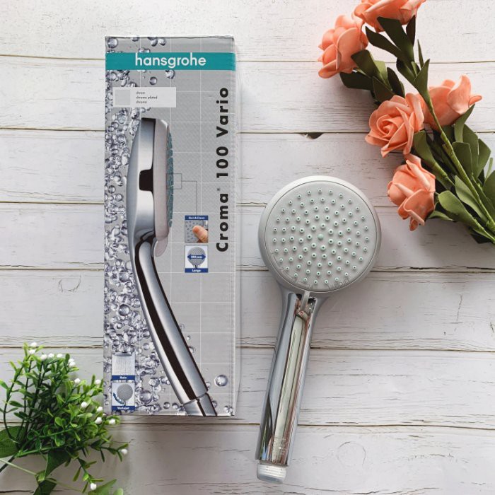 德國 Hansgrohe Croma 100 Vario 四段式蓮蓬頭 蝦皮購物